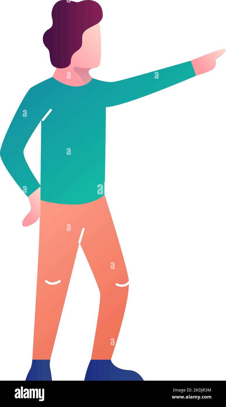 Pointing at viewer Stock Vector Images - Alamy