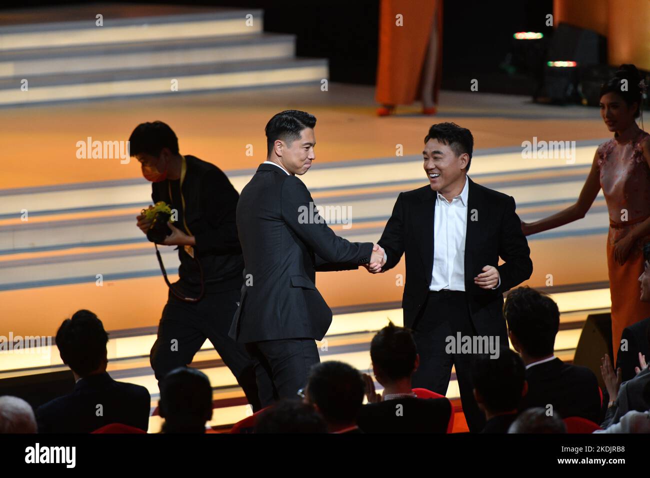 Chinese actor Wang Lei won the 33rd Feitian Award for Outstanding Actor ...