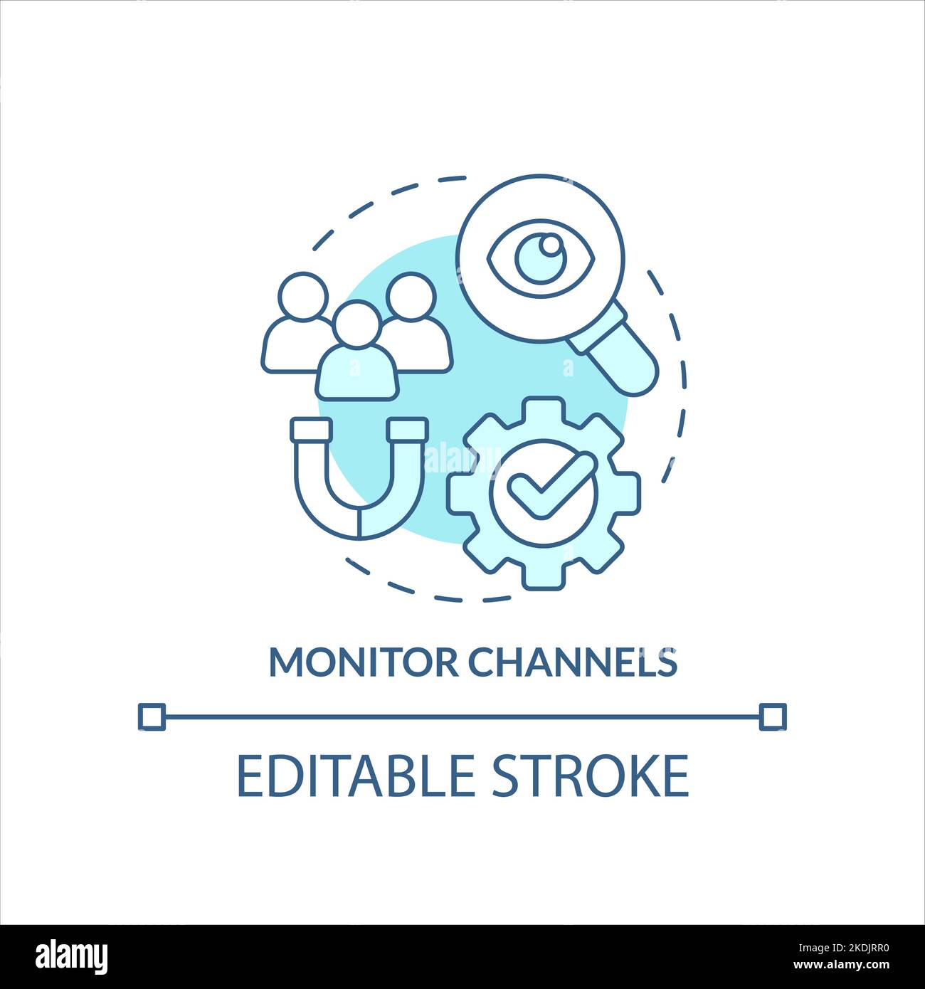Monitor channels Stock Vector Images - Alamy
