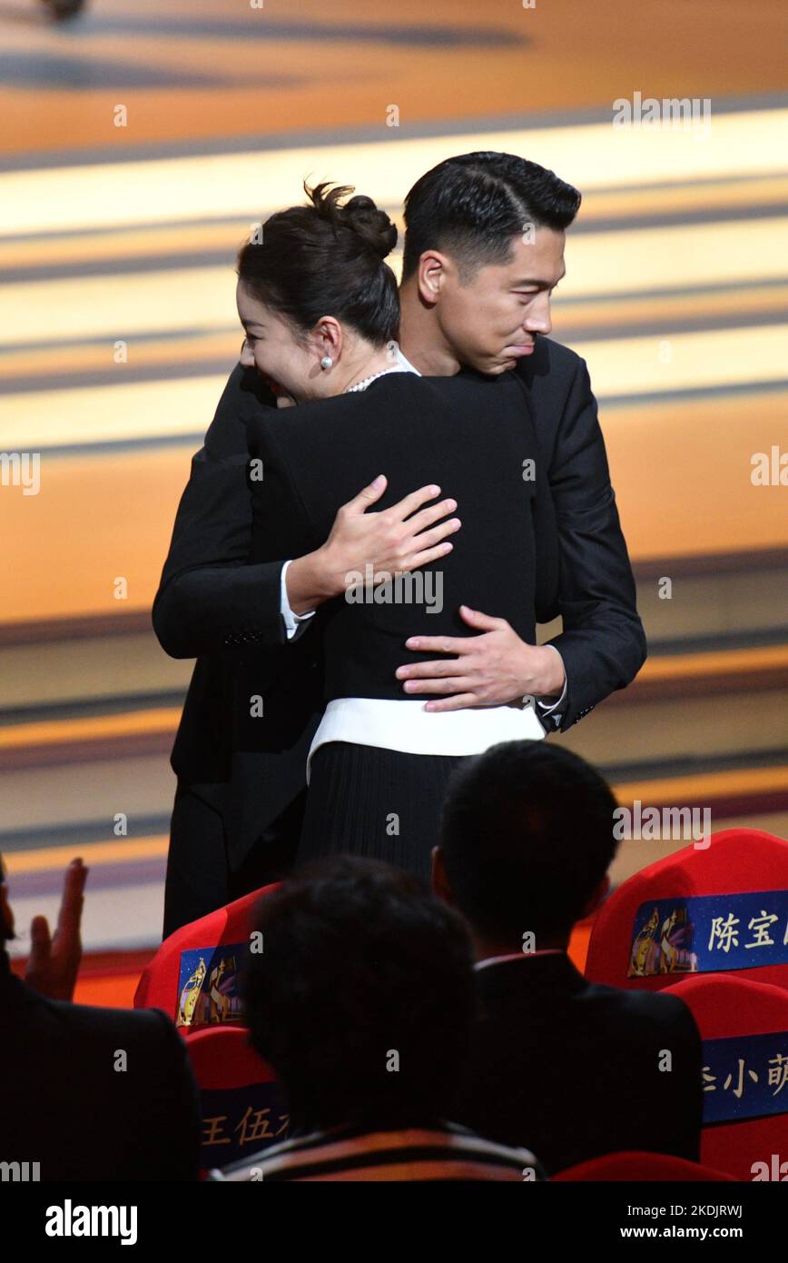 Chinese actor Wang Lei won the 33rd Feitian Award for Outstanding Actor ...