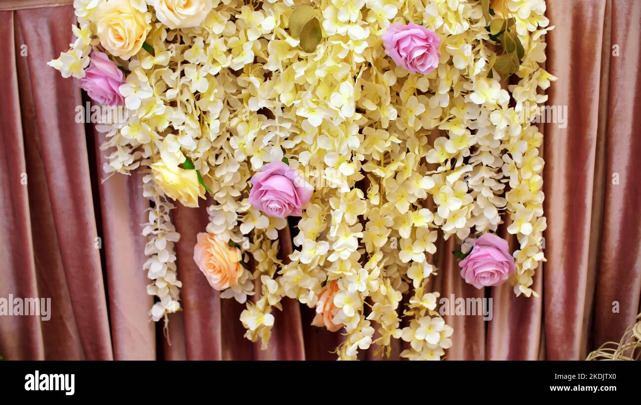 wedding decoration, decoration of the wedding ceremony, wedding ...