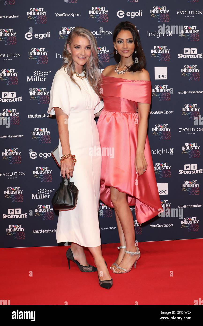 Helen Skelton and Bela Shah attend Sport Industry Awards at Battersea ...