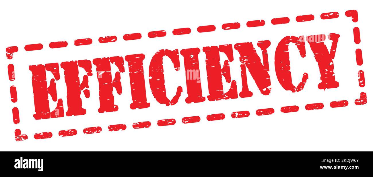 Efficiency stamp hi-res stock photography and images - Alamy