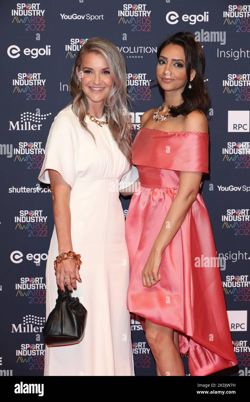 Helen Skelton and Bela Shah attend Sport Industry Awards at Battersea ...