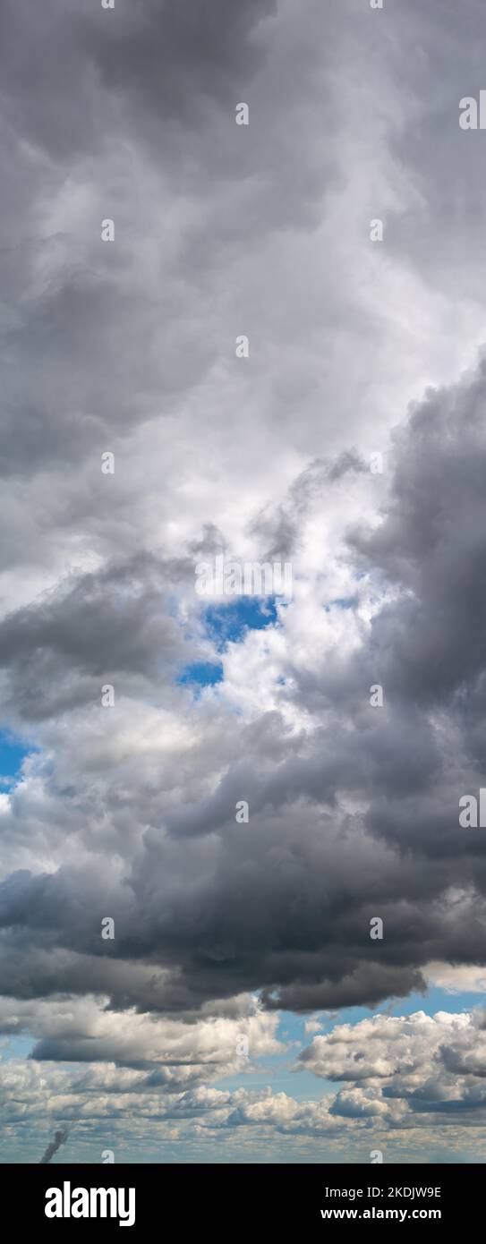 Fantastic soft thunderclouds, sky panorama Stock Photo - Alamy
