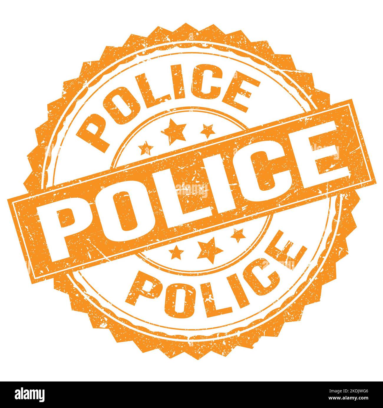 Police text on orange hi-res stock photography and images - Alamy