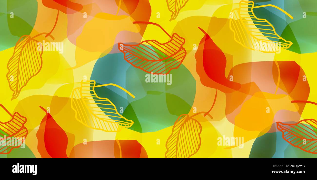 Beautiful seamless vector floral pattern background with palm tropical ...