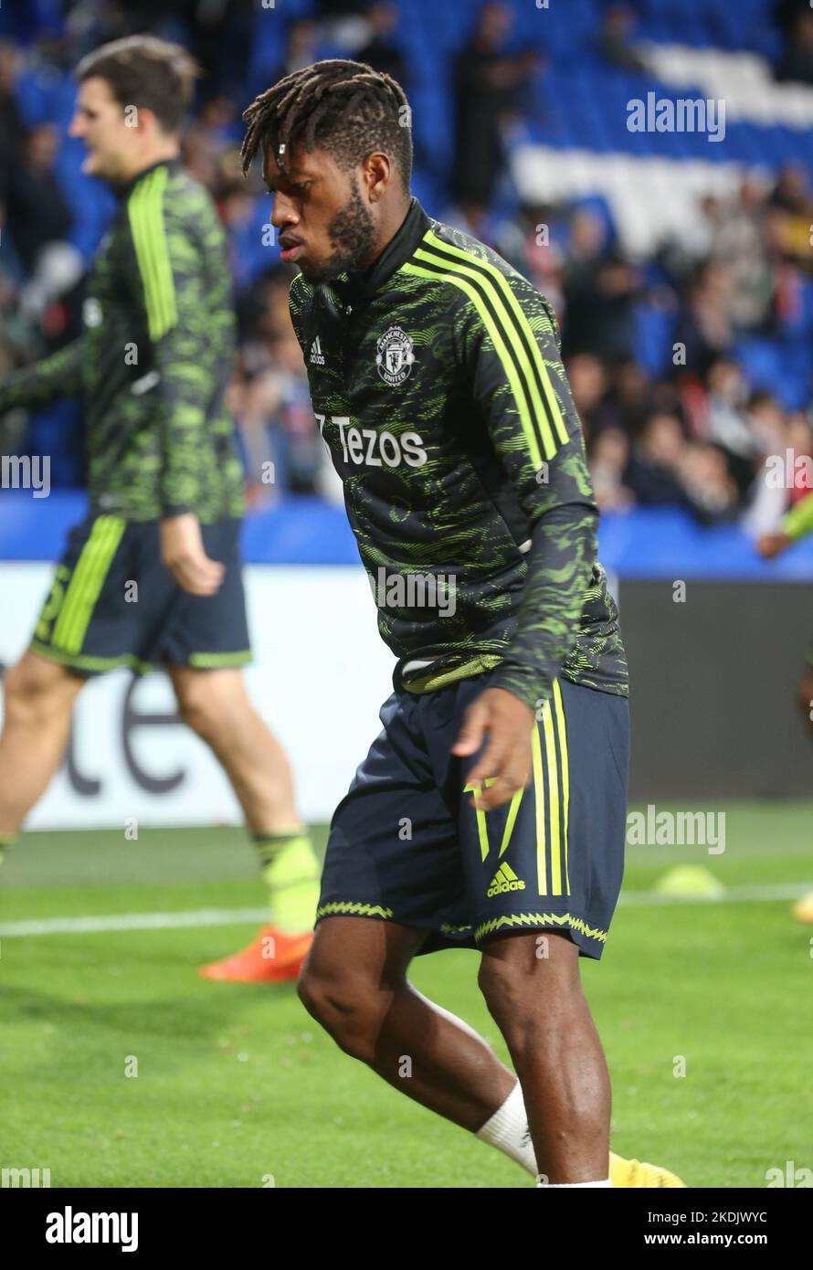 Fred OF Manchester United during the UEFA Europa League, Group E ...