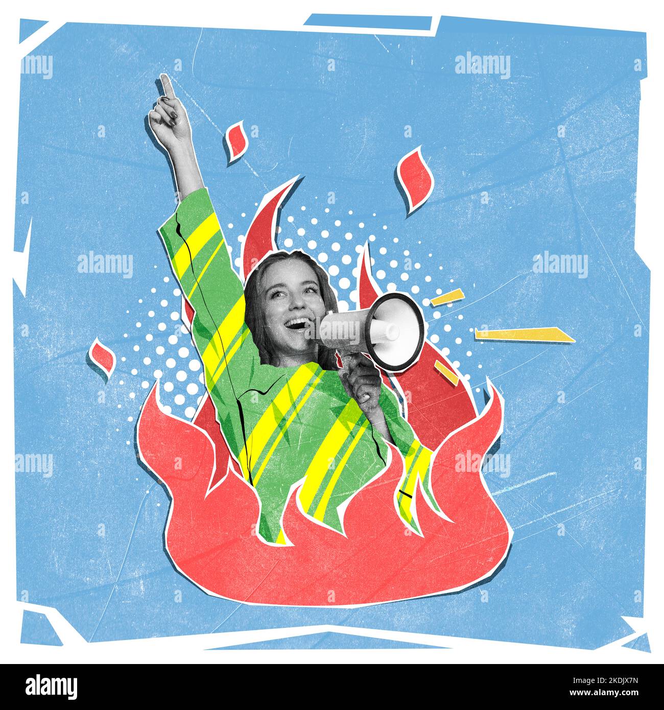 Political propaganda collage hi-res stock photography and images - Alamy