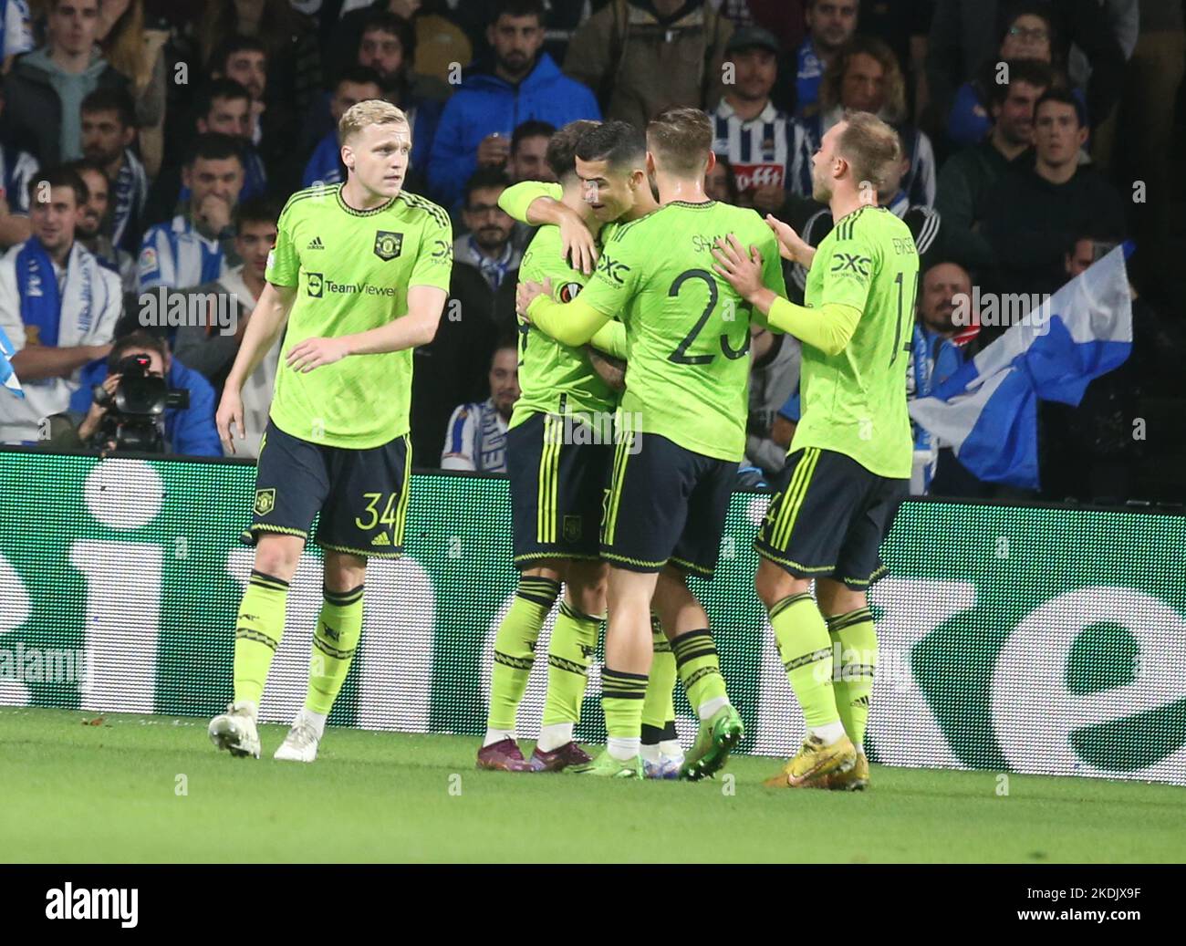 Alejandro garnacho celebration hi-res stock photography and images - Alamy