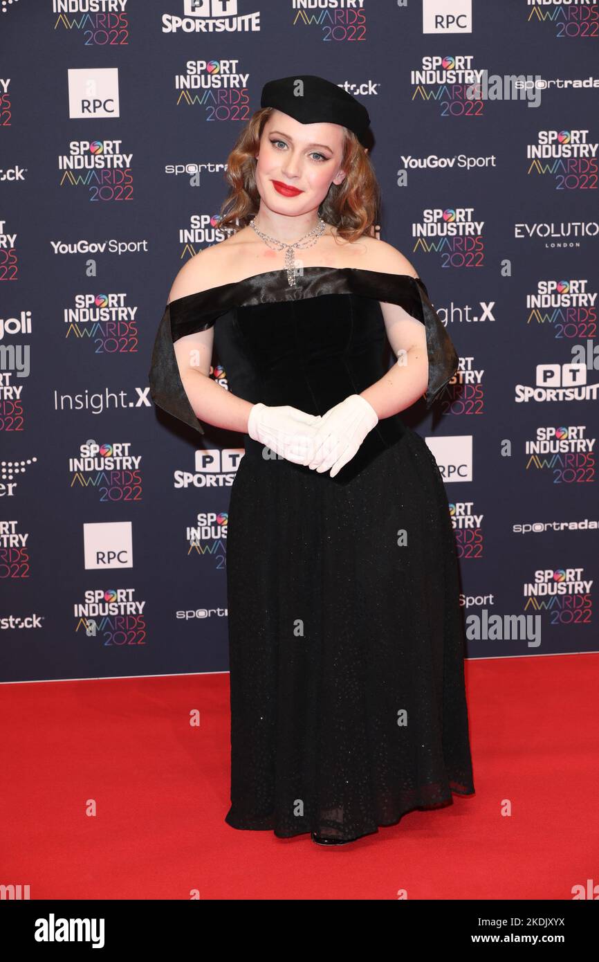 Ellie Robinson attends Sport Industry Awards at Battersea Evolution in ...