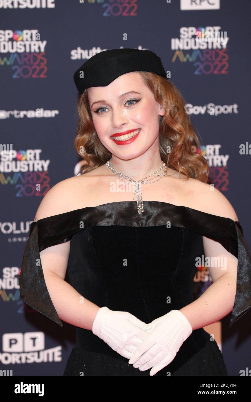 Ellie Robinson attends Sport Industry Awards at Battersea Evolution in ...