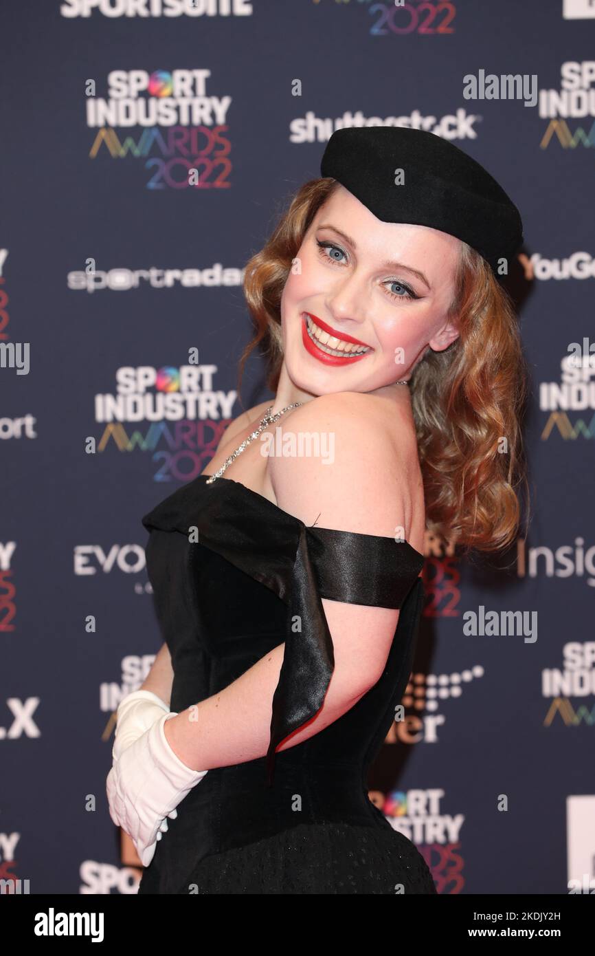 Ellie Robinson attends Sport Industry Awards at Battersea Evolution in ...