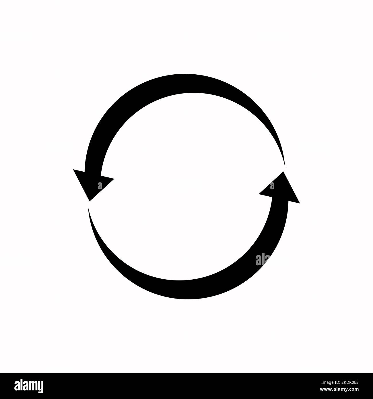 Rotation Arrow Icon Vector Illustration Stock Vector Image And Art Alamy
