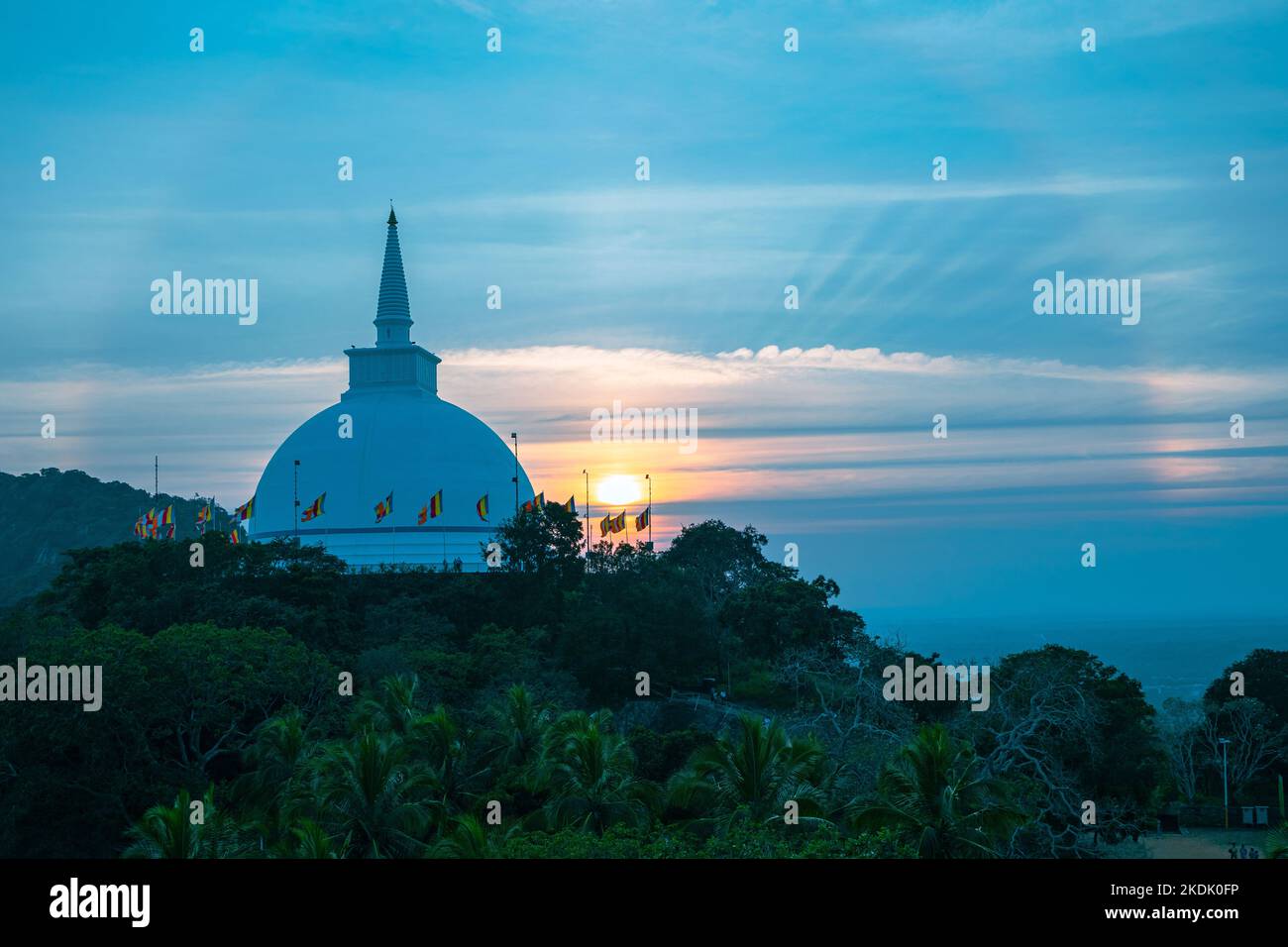 Mihintale pagoda hi-res stock photography and images - Alamy