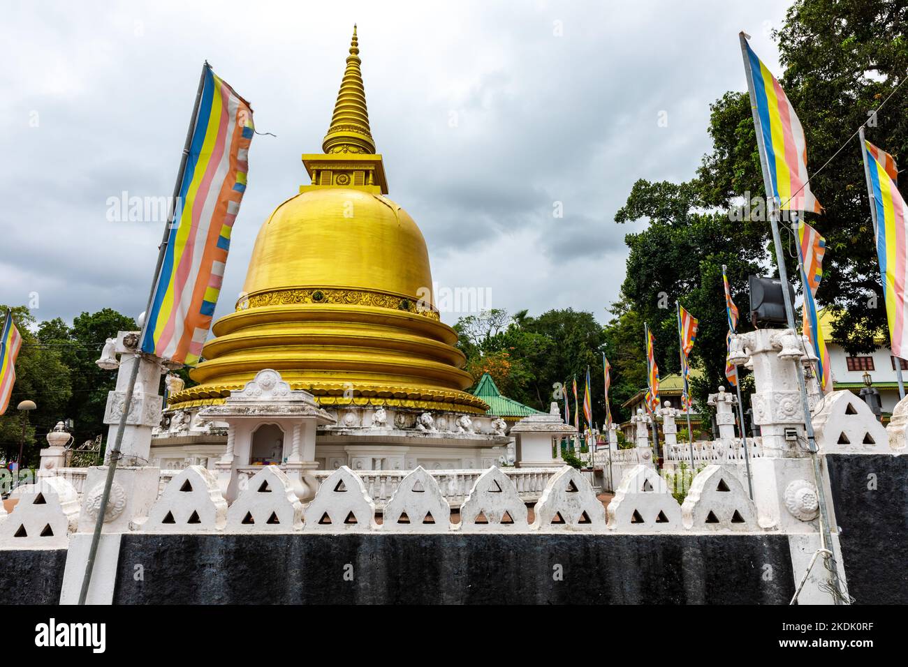 Dambulla cave temple. Sri Lanka Stock Photo - Alamy