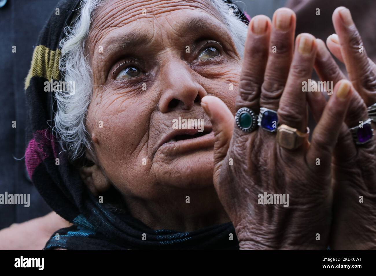 November 7, 2022, Srinagar, Jammu and Kashmir, India: Kashmiri Muslim ...