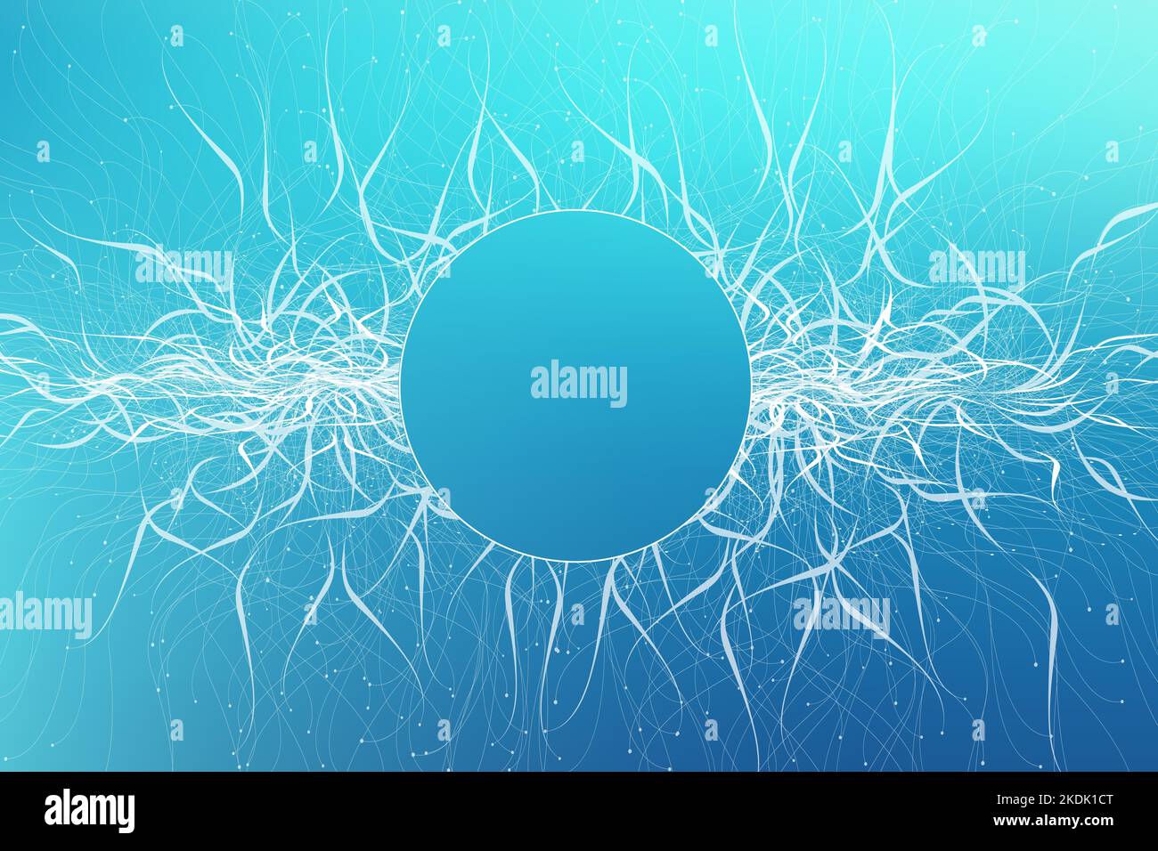 Scientific illustrtiaon genetic engineering, DNA helix, DNA strand ...