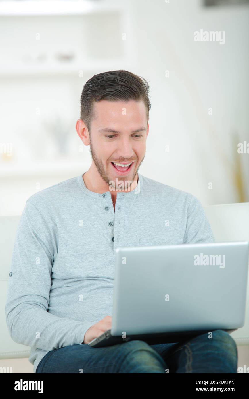 Laptop wallpapers hi-res stock photography and images - Alamy