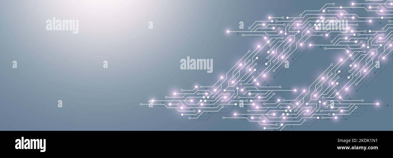 Electronic texture for computer technology, engineering concept ...