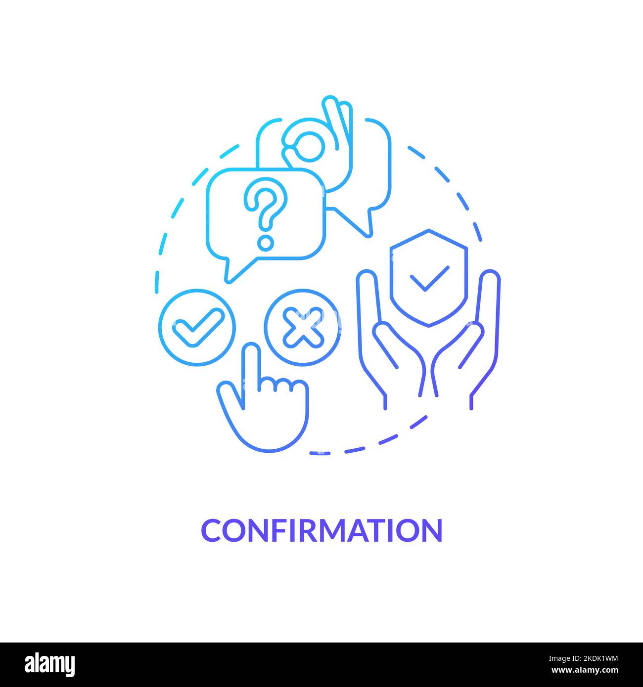 Visual confirmation Cut Out Stock Images & Pictures - Alamy