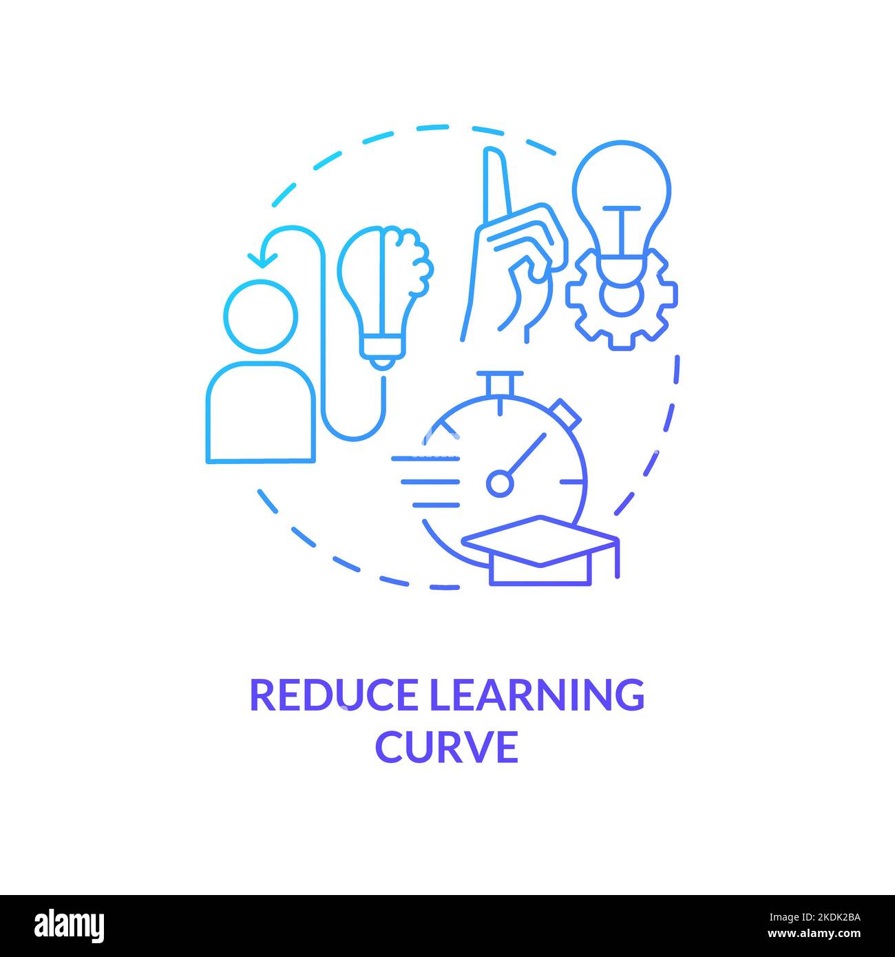 Learning curve Stock Vector Images - Alamy