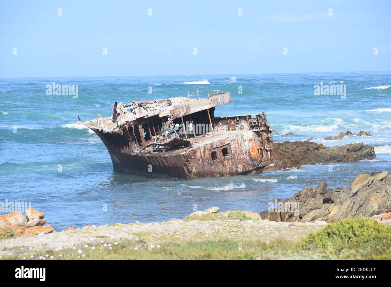 Meisho Maru 38 still afloat Stock Photo - Alamy