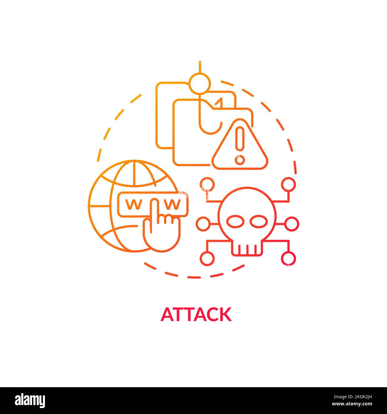 Attacks red gradient concept icon Stock Vector Image & Art - Alamy Attacks red gradient concept icon Stock Vector Image & Art - Alamy