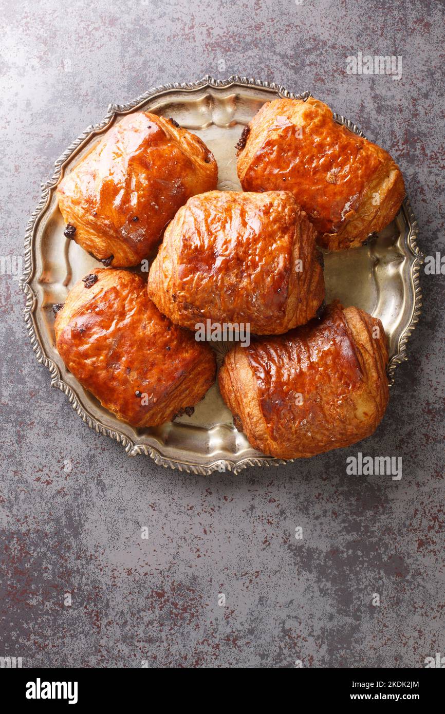chocolatine is a type of viennoiserie sweet pastry consisting of a ...