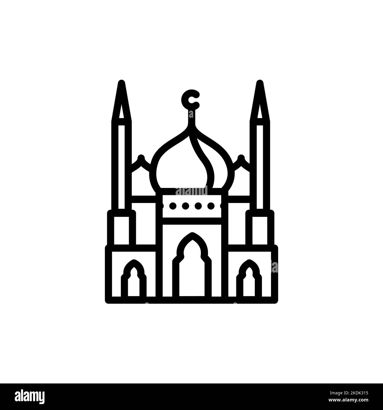 Mosque clipart Black and White Stock Photos & Images - Alamy