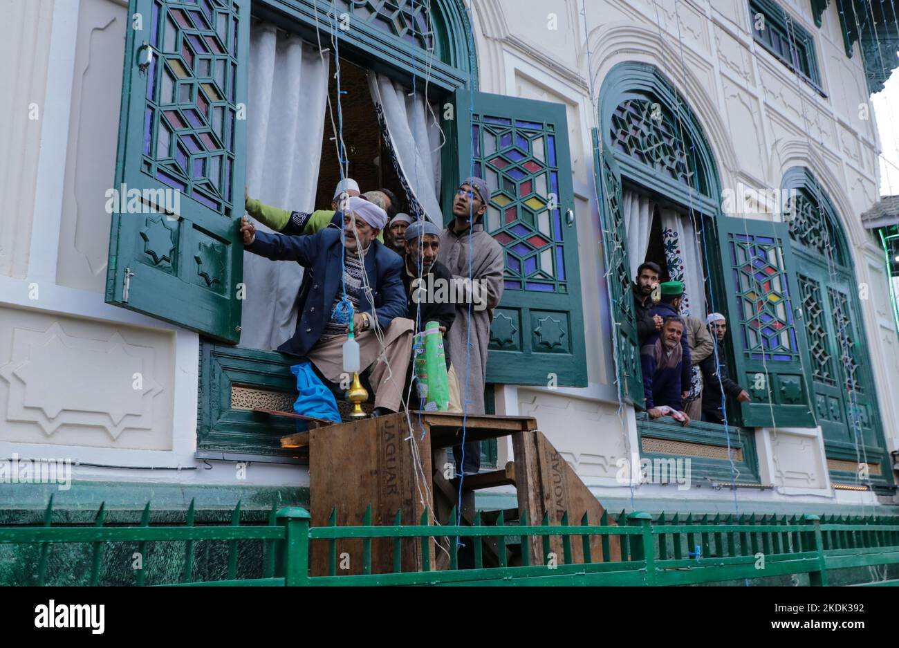 November 7, 2022, Srinagar, Jammu and Kashmir, India: Kashmiri Muslims ...