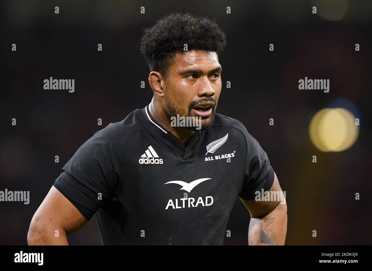 New Zealand's Ardie Savea during the Autumn International match at the ...