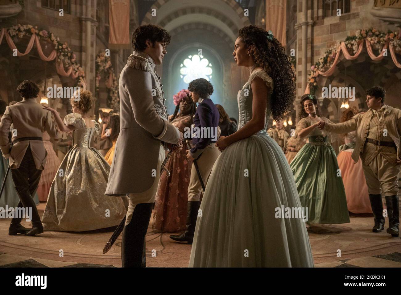 JAMIE FLATTERS and SOFIA WYLIE in THE SCHOOL FOR GOOD AND EVIL (2022), directed by PAUL FEIG ...