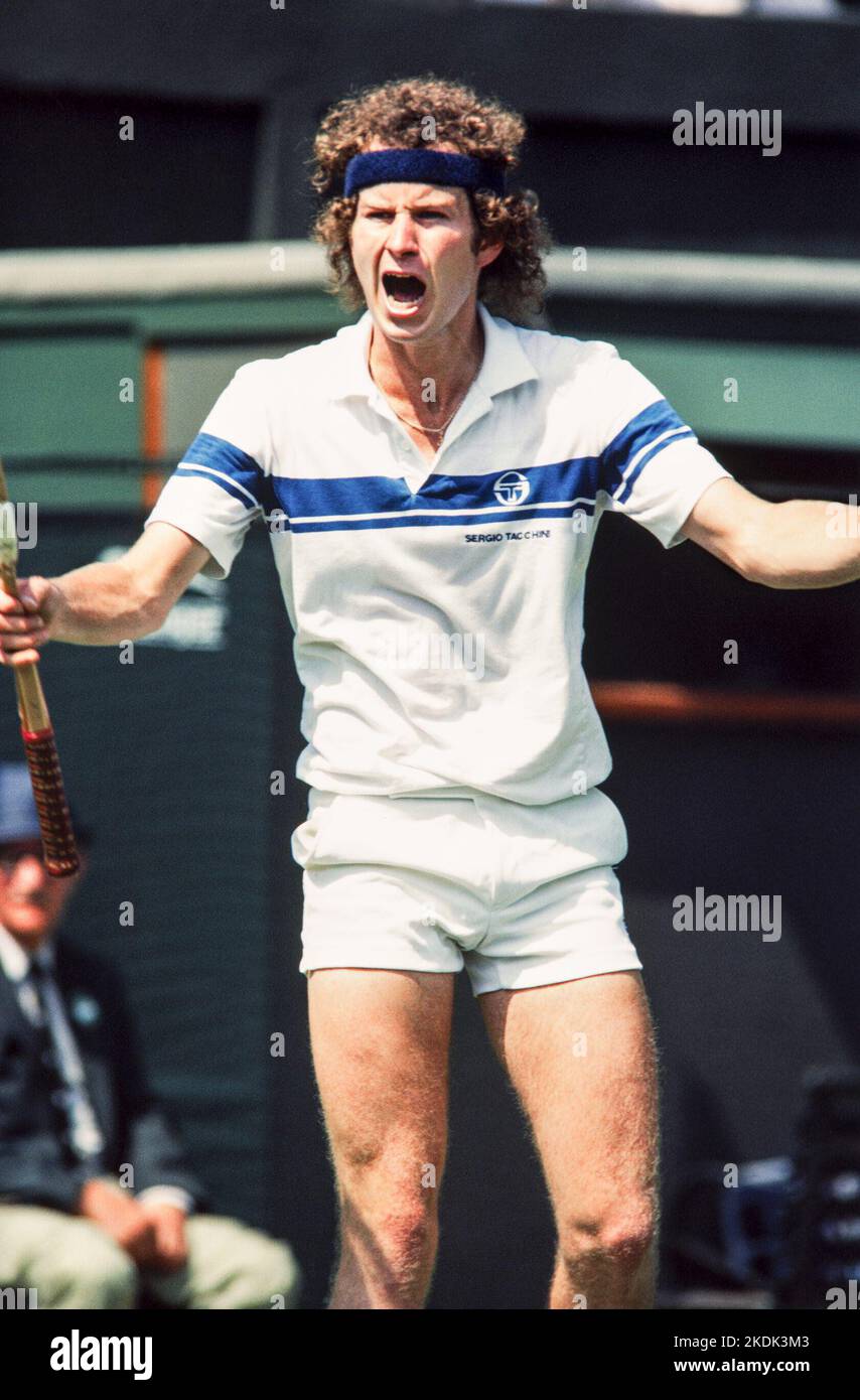 JOHN MCENROE in MCENROE (2022), directed by BARNEY DOUGLAS. Credit ...