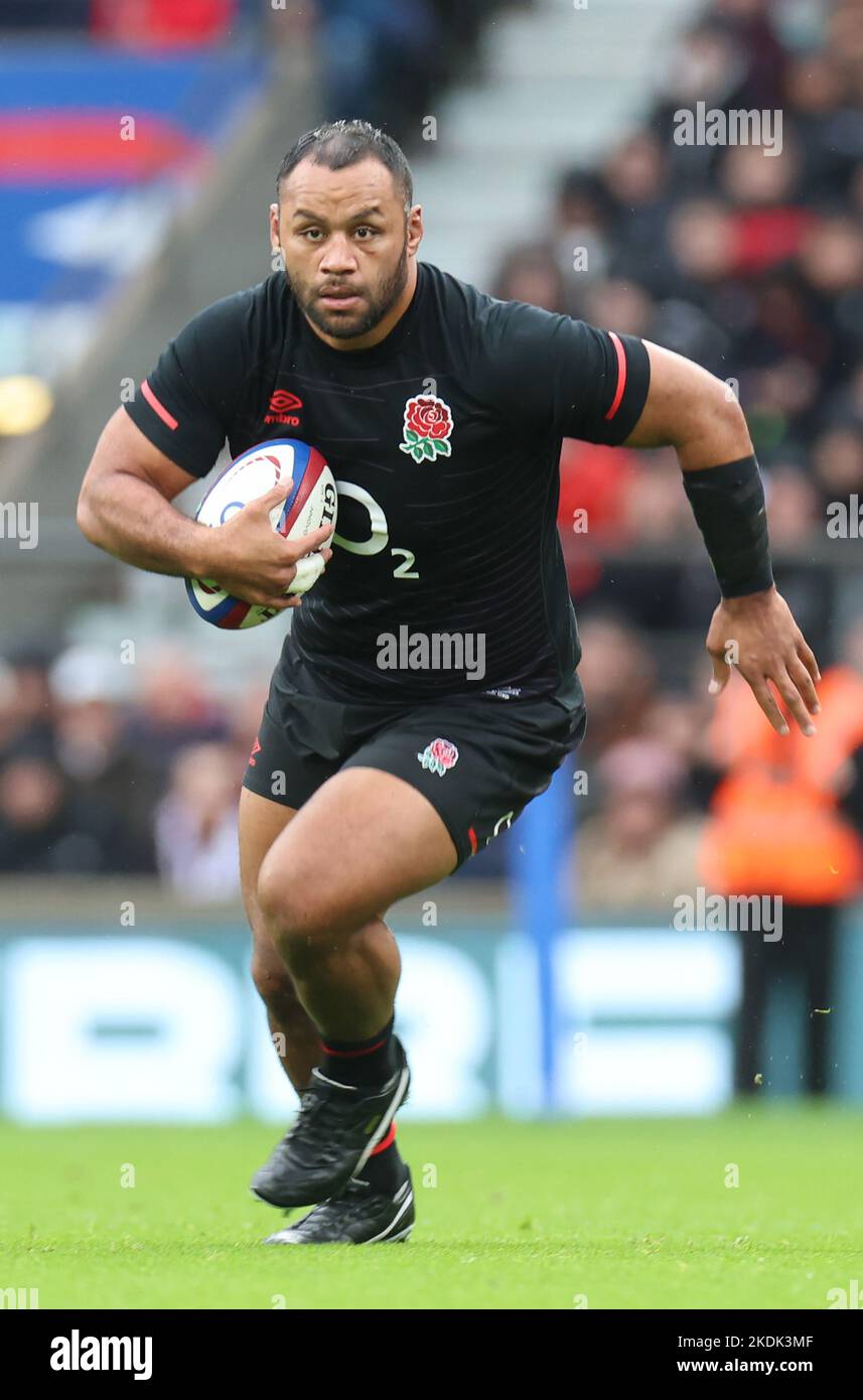 London ENGLAND - November 06: England's Billy Vunipola during Autumn ...