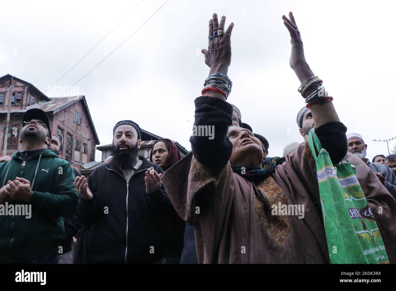 November 7, 2022, Srinagar, Jammu and Kashmir, India: Kashmiri Muslims ...