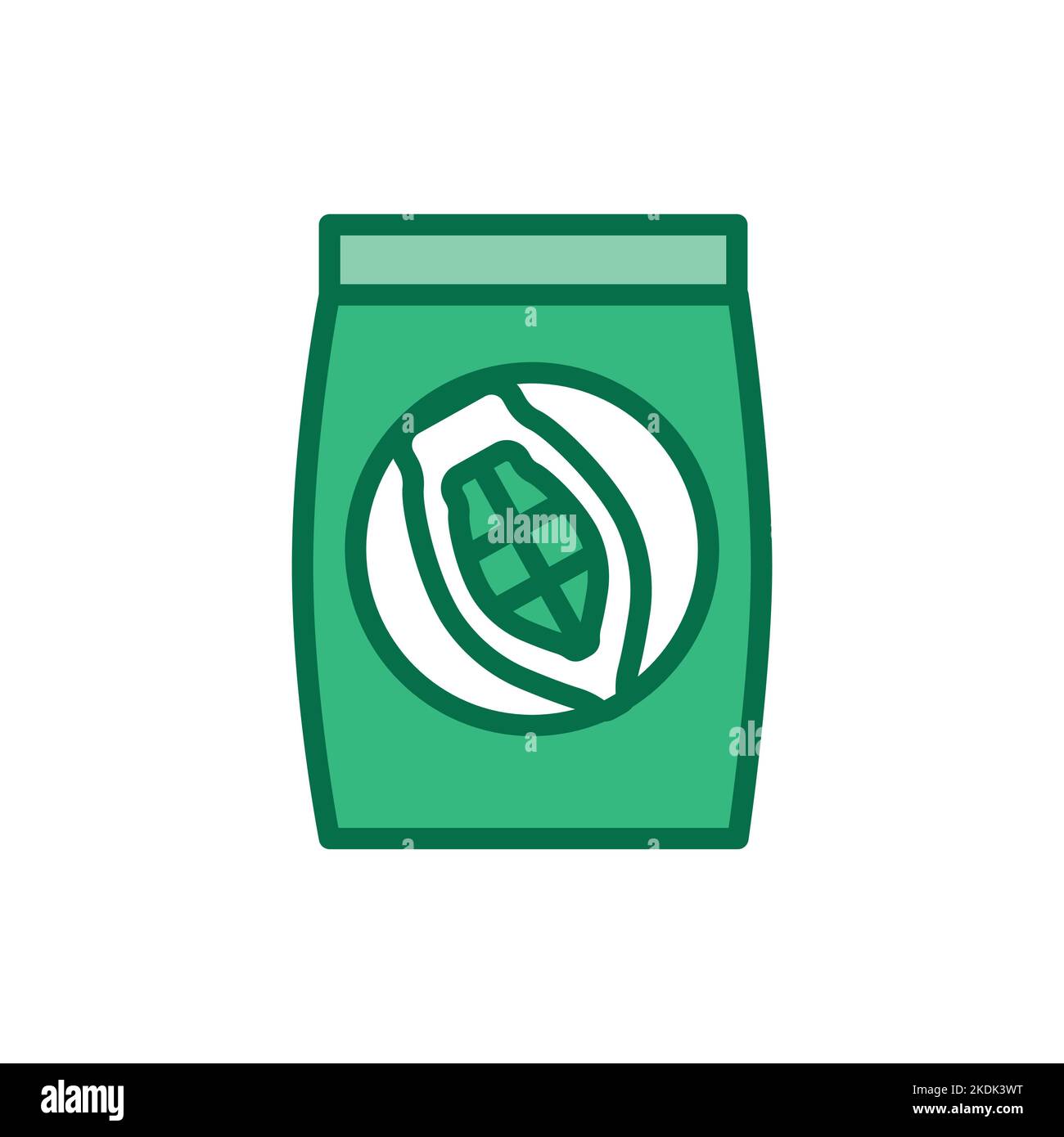 Cocoa powder drawing Stock Vector Images - Alamy