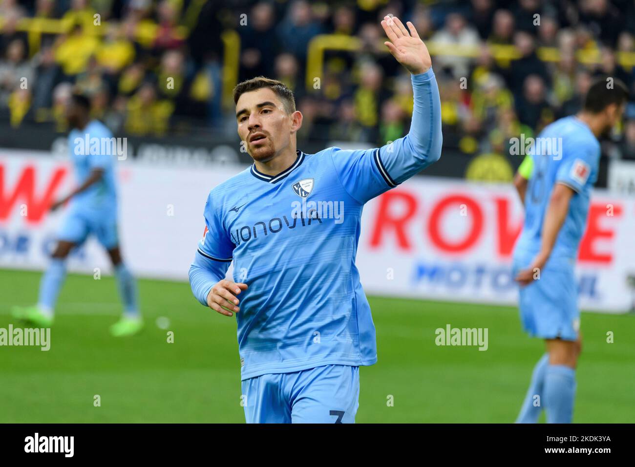 Danilo SOARES (BO) raises his arm, gesture, gesture, frustrated ...