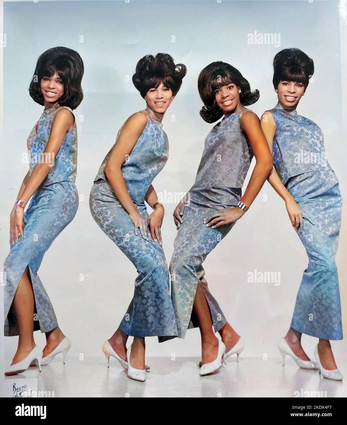 THE ROYALETTES Promotional photo of American vocal group about 1965 ...