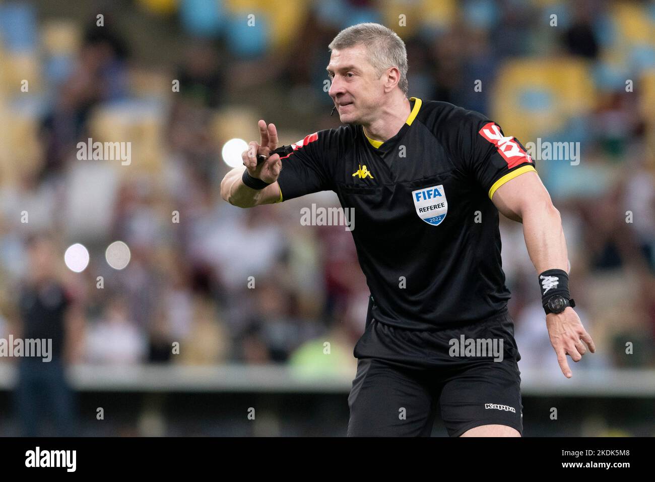 Rio, Brazil - november 02, 2022 - Anderson Daronco referee in match ...