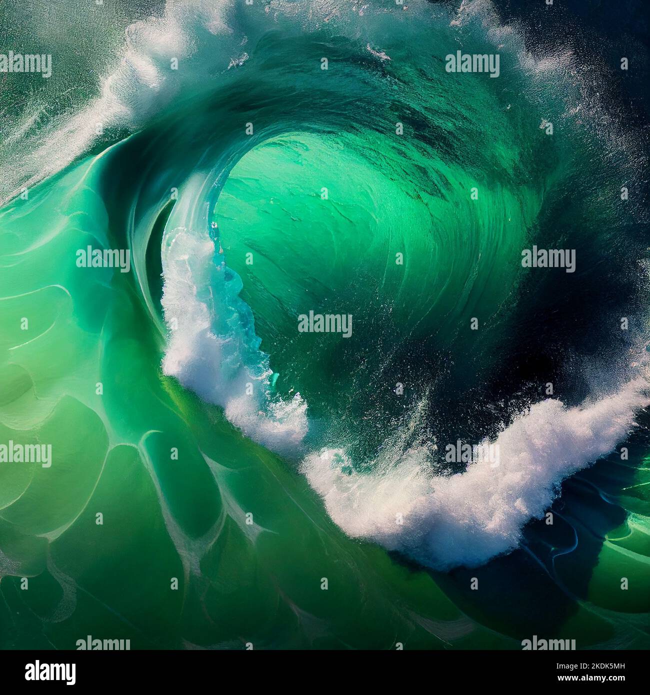 The turquoise wave background Stock Photo - Alamy