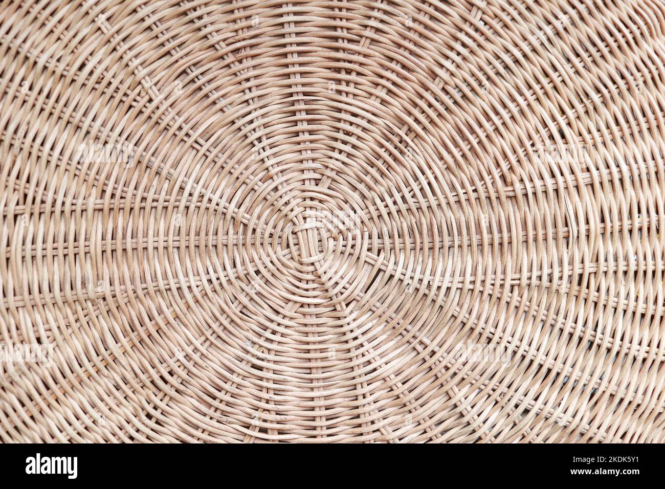 Circular weave rattan pattern, round rattan furniture background light ...