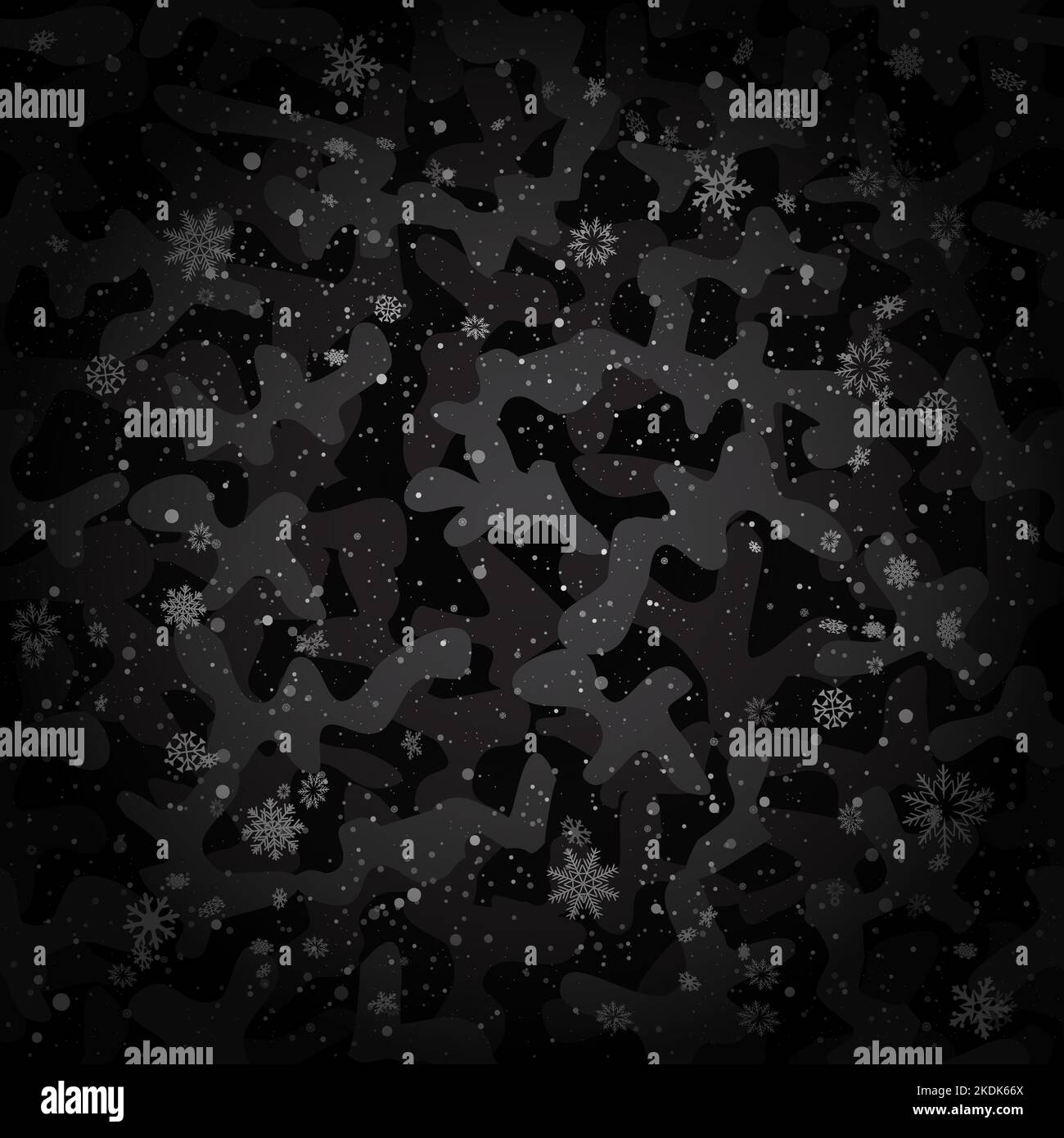 winter snowfall on night camouflage texture Stock Vector Image & Art ...
