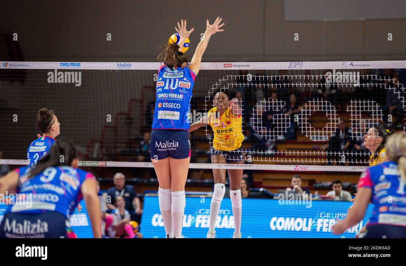 Pala Igor Gorgonzola, Novara, Italy, November 06, 2022, Block of ...