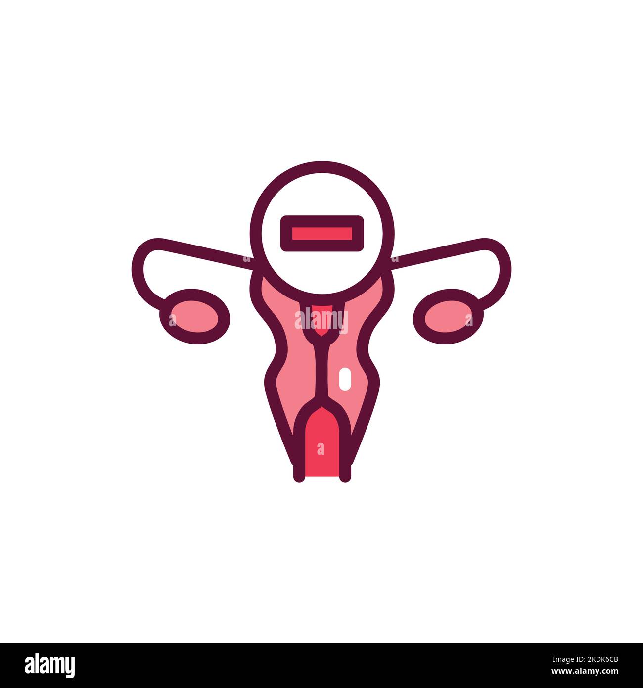 Infertility color line icon. Outline pictogram for web page Stock ...