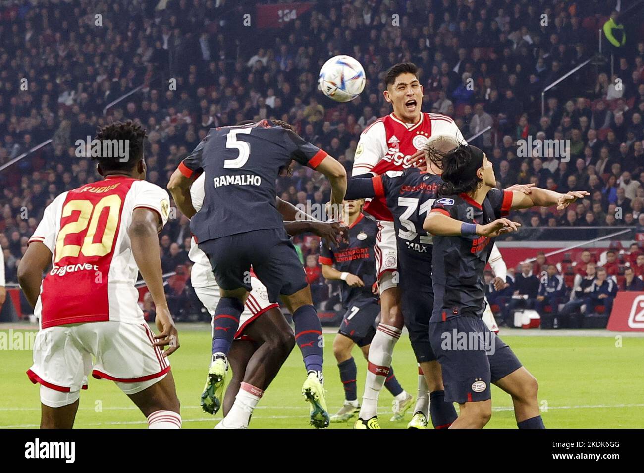 AMSTERDAM , 06-11-2022 , Johan Cruijff Arena , Dutch football ...