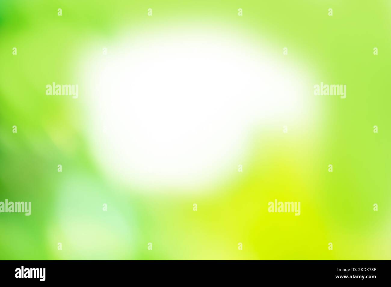 Green blurred bokeh out of focus background. Green abstract blurry ...