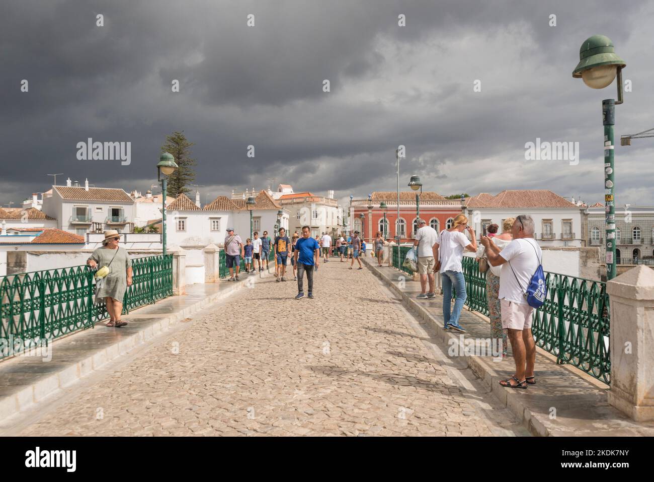 Tavira portugal bridge hi-res stock photography and images - Alamy
