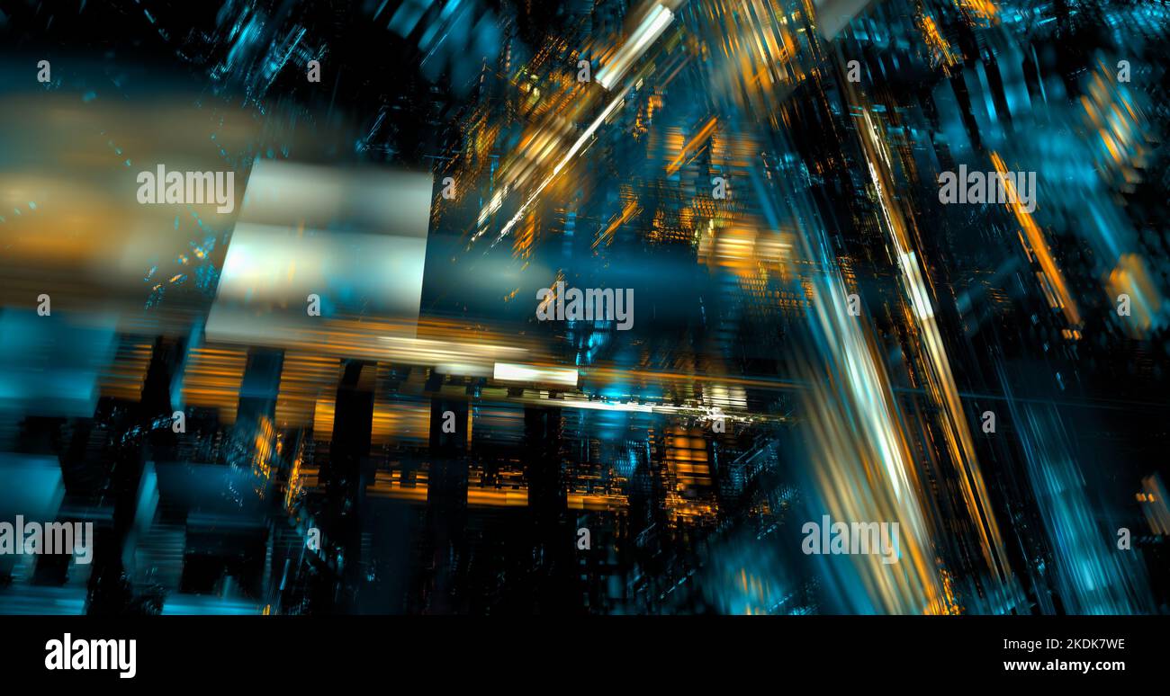 Three-dimensional 3D fractal texture. Computer generated abstract ...