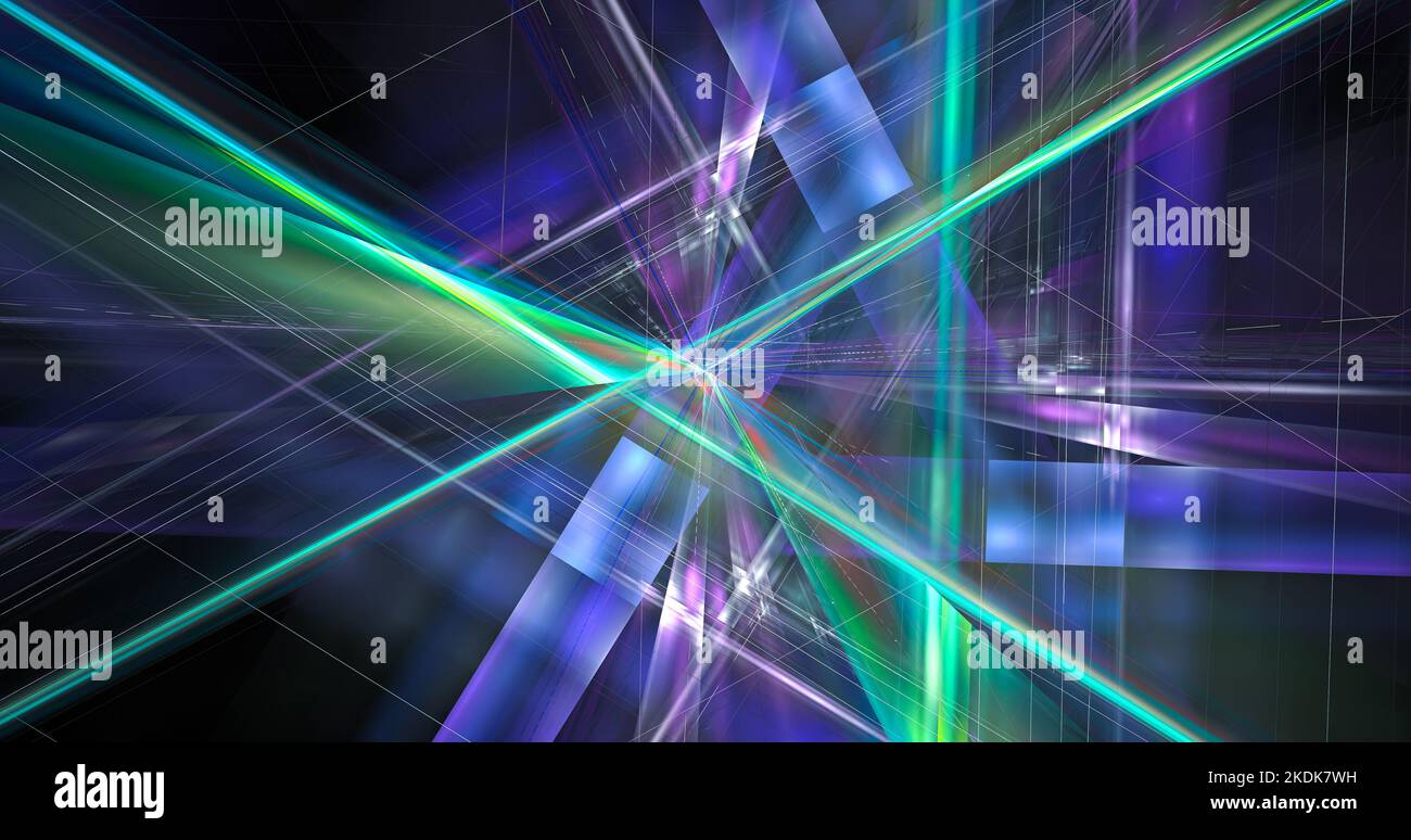 Three-dimensional 3D fractal texture. Computer generated abstract ...